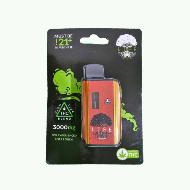 High LIFE Blend THCa Full Spectrum Disposable 3ml / 3000mg - LIFE