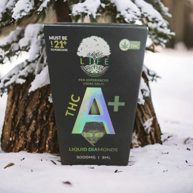 THCa Liquid Diamonds Full Spectrum Disposable 3ml / 3000mg - LIFE